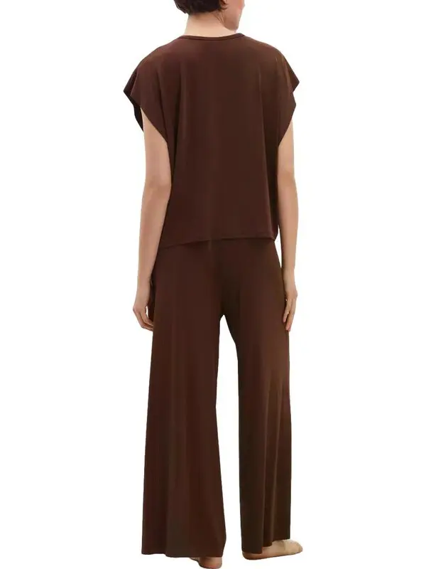 ERES Zélie Drawstring Trousers - Brown