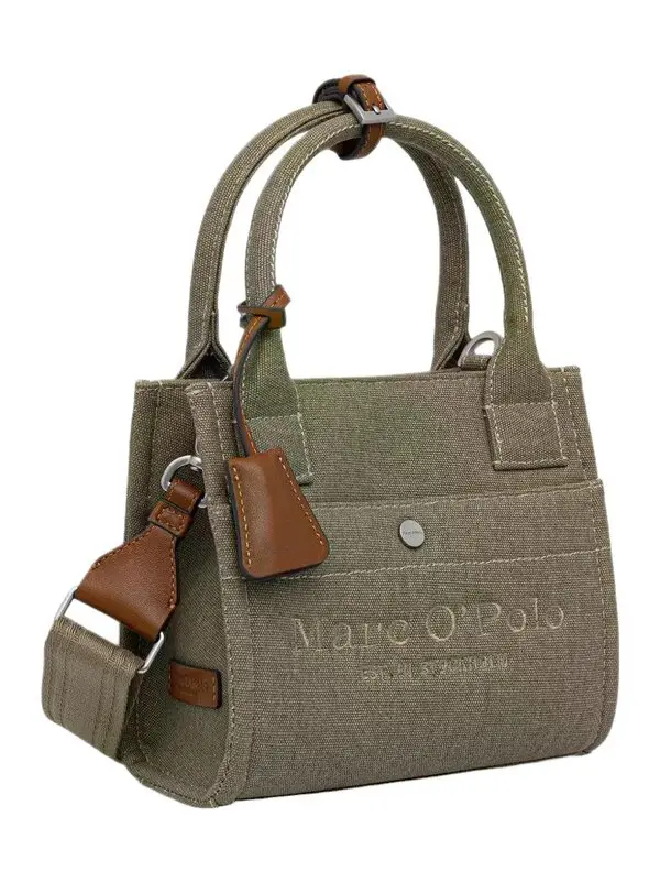 Marc O'polo Logo-embroidered Tote Bag - Green