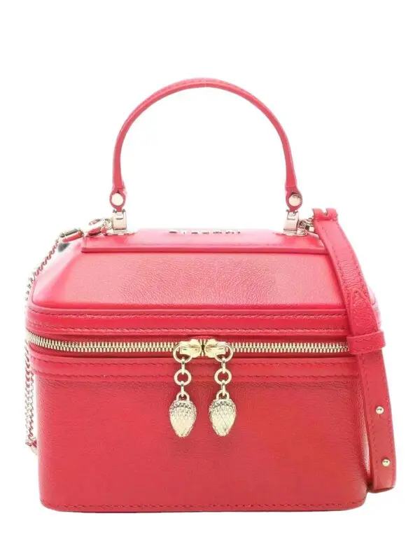 BVLGARI Serpenti Forever Vanity Bag - Red