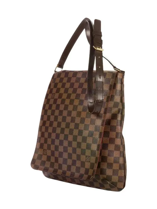 LOUIS VUITTON Musette Salsa Gm Damier Ebène Canvas Shoulder Bag - Brown