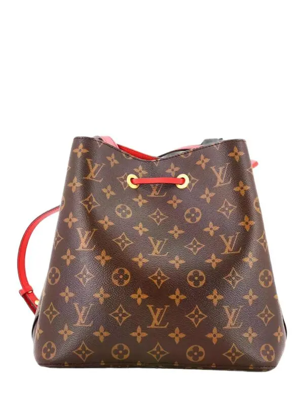 LOUIS VUITTON Monogram Canvas Neonoe Mm Bucket Bag - Brown