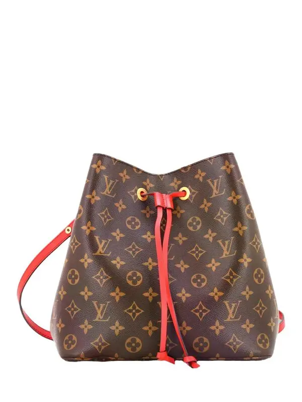 LOUIS VUITTON Monogram Canvas Neonoe Mm Bucket Bag - Brown