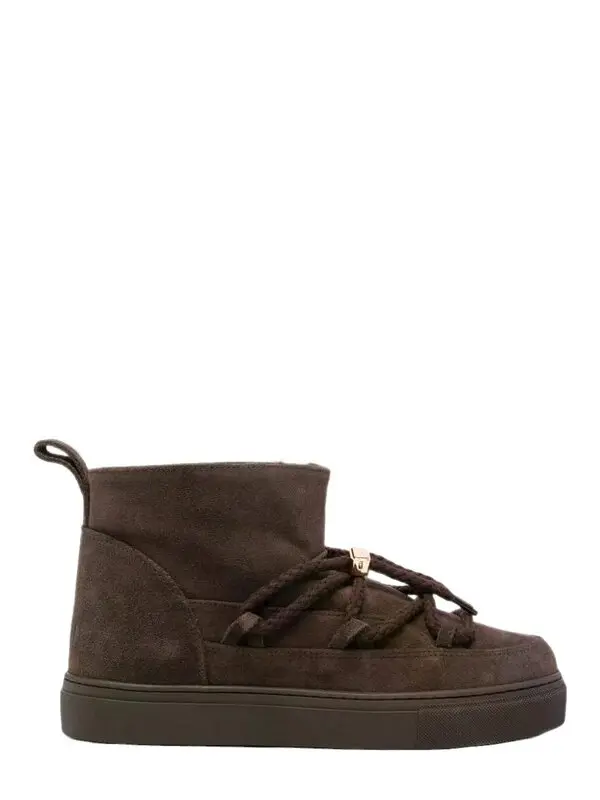 Inuikii Round Toe Boots - Brown
