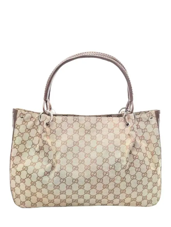 Gucci 2000s Gg Canvas Tote Bag - Neutrals