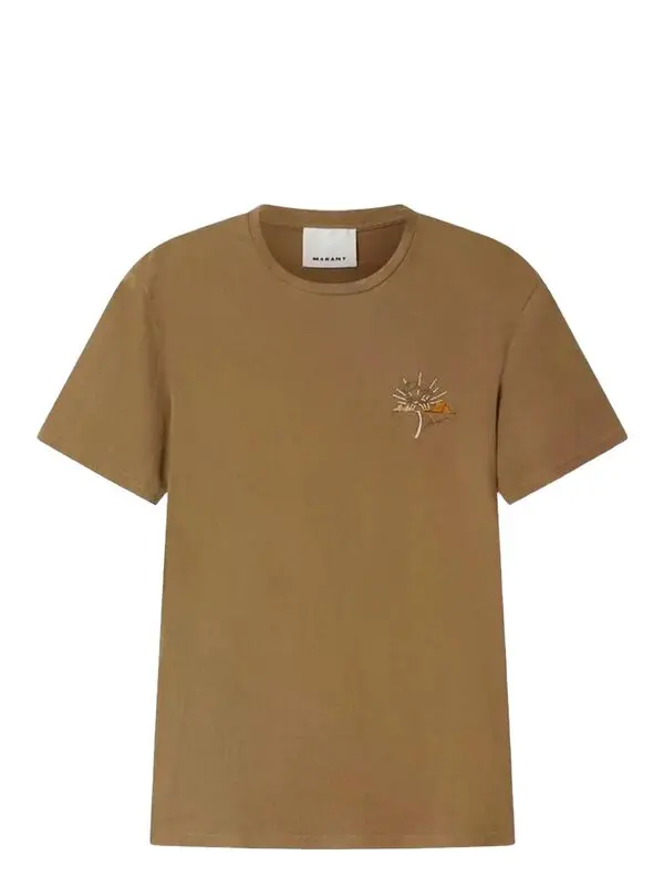 MARANT Honore T-shirt - Brown