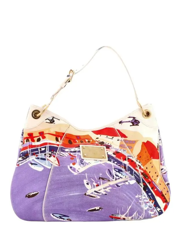 LOUIS VUITTON Galliera Handbag Riviera Cruise Canvas Gm Hobo Bag - Multicolour