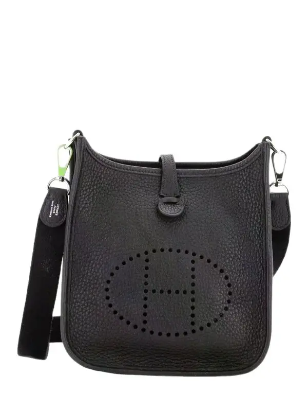 Hermès Evelyne Gen Iii Clemence Tpm Crossbody Bag - Black