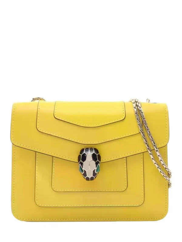 BVLGARI Serpenti Forever Shoulder Bag - Yellow