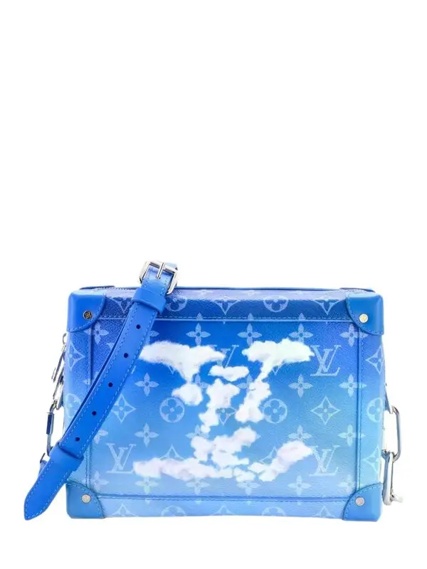 LOUIS VUITTON Soft Trunk Bag Limited Edition Monogram Clouds Crossbody Bag - Blue