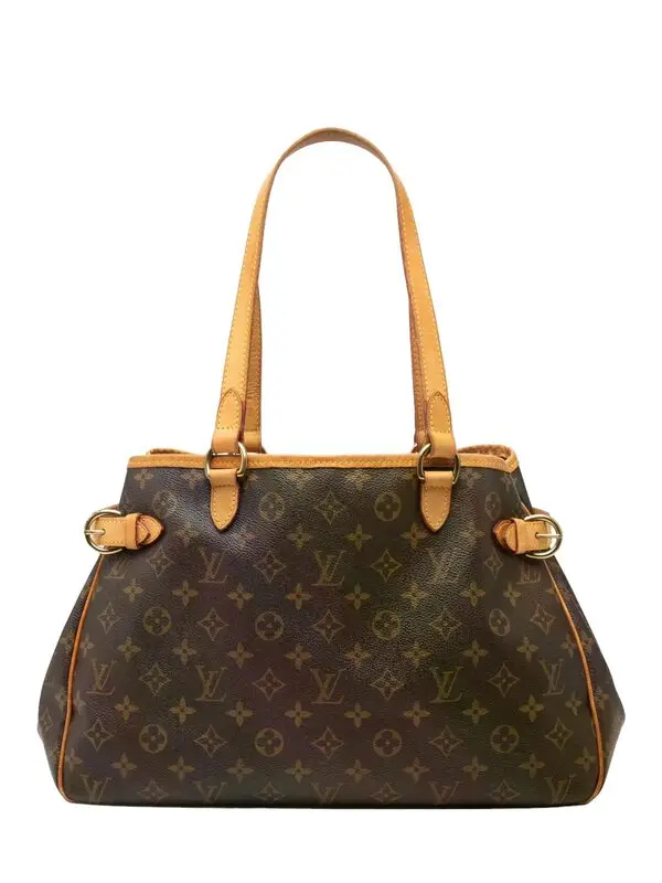 LOUIS VUITTON Monogram Canvas Batignolles Horizontal Tote Bag - Brown
