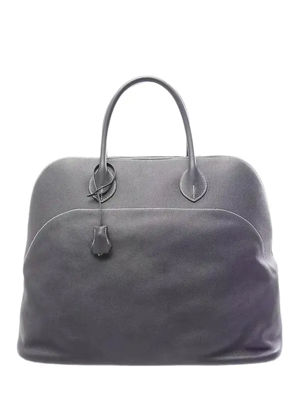 Hermès 2015 Epsom Bolide Relax 45 Travel Bag - Blue