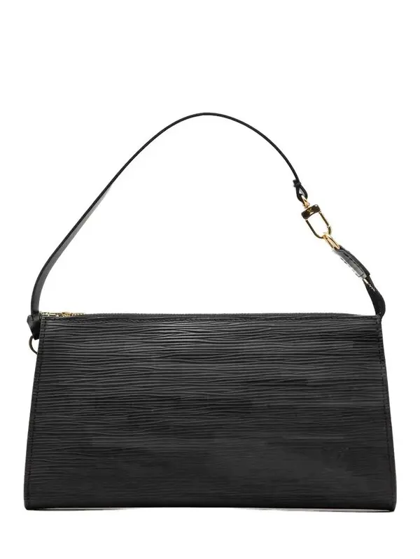 LOUIS VUITTON Epi Pochette Accessories Shoulder Bag - Black