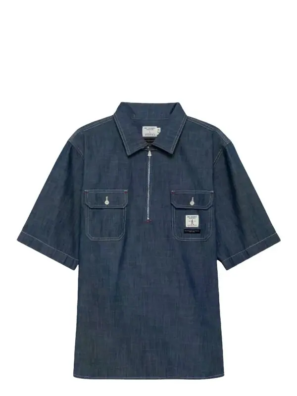 ROY ROGER'S X Engineered Garments Spinnaker Polo Shirt - Blue