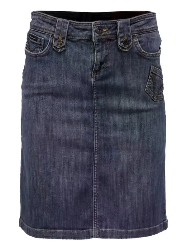 Dolce & Gabbana Mini Denim Skirt - Blue