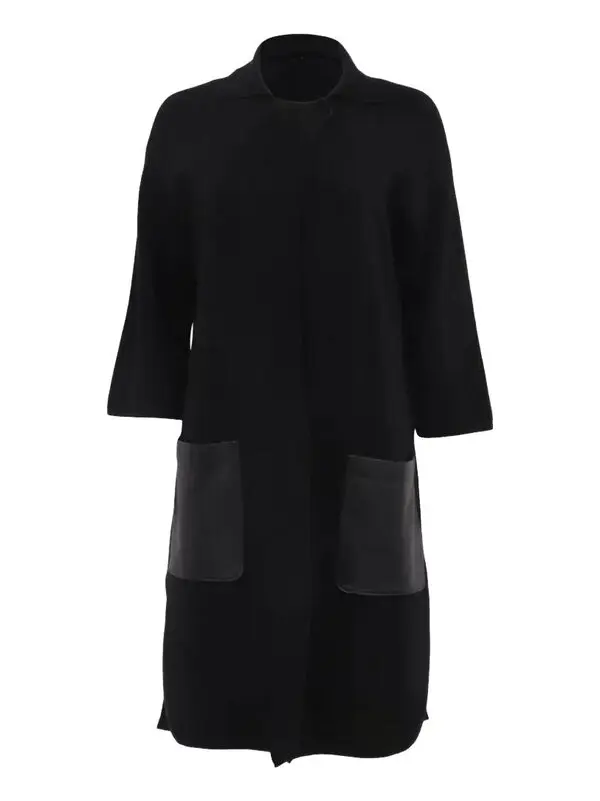 Max Mara Single-breasted Coat - Black