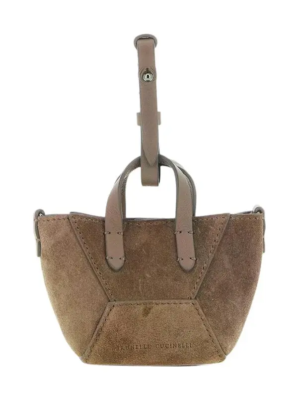 Brunello Cucinelli Micro Tote Bag - Brown