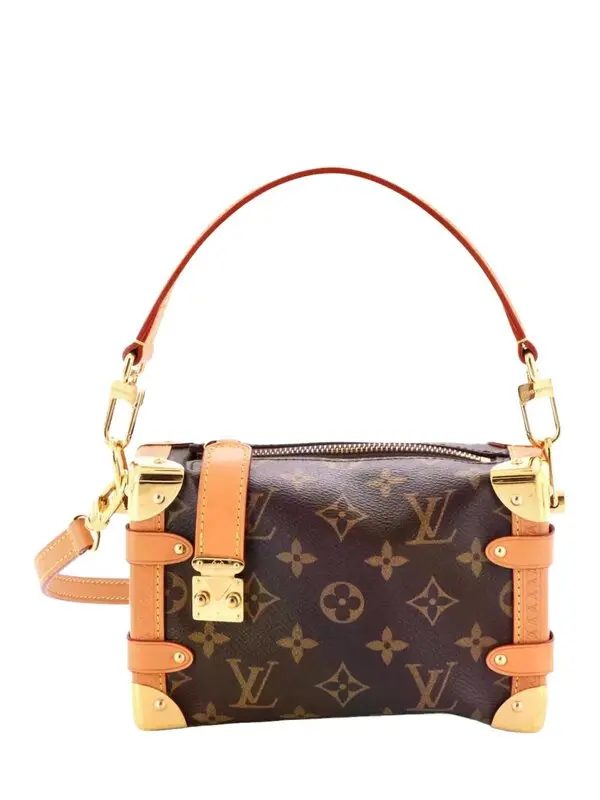 LOUIS VUITTON Monogram Canvas Side Trunk Pm Shoulder Bag - Brown