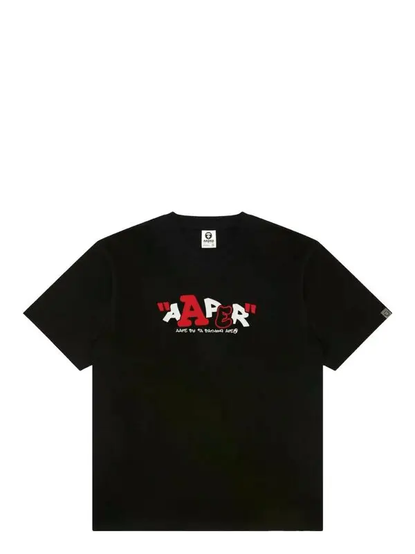 AAPE BY *A BATHING APE Aaper Graphic-print T-shirt - Black