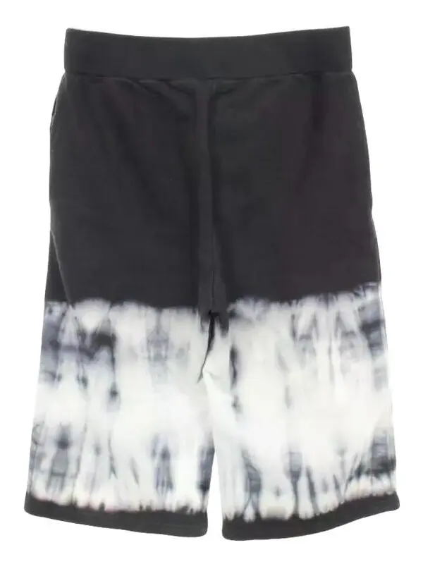 Dior Tie-dye Embroidered Track Pants - Black