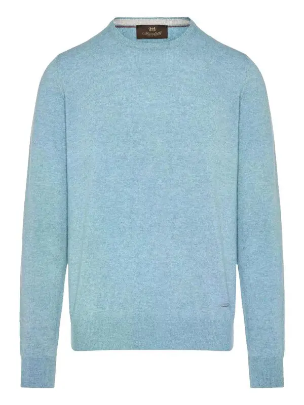 MANDELLI Crew Neck Sweater - Blue