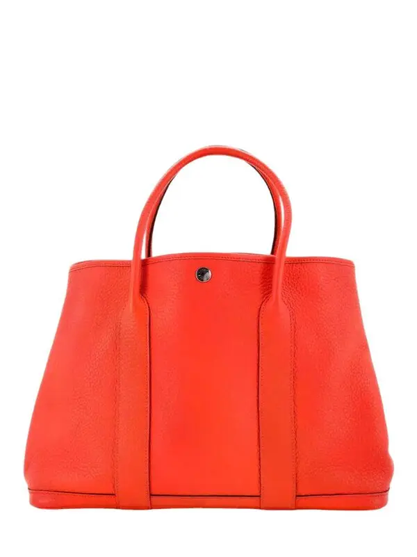 Hermès Garden Party Leather 36 Tote Bag - Orange