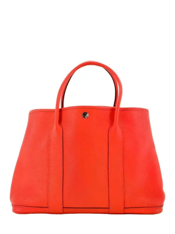 Hermès Garden Party Leather 36 Tote Bag - Orange