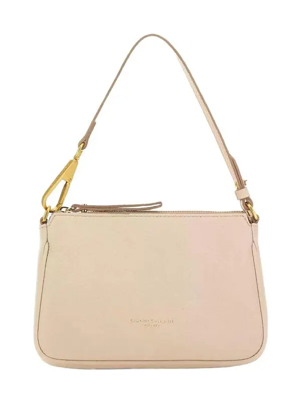 GIANNI CHIARINI Brooke Leather Shoulder Bag - Neutrals