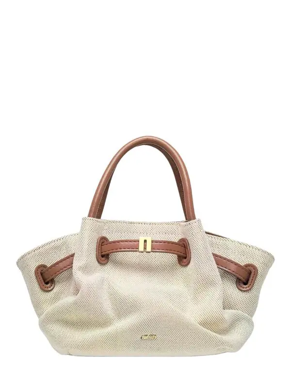 Jw Pei Hana Belt Detail Tote Bag - Brown