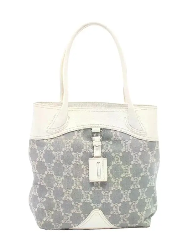 Celine Macadam Paris Tote Bag - Blue