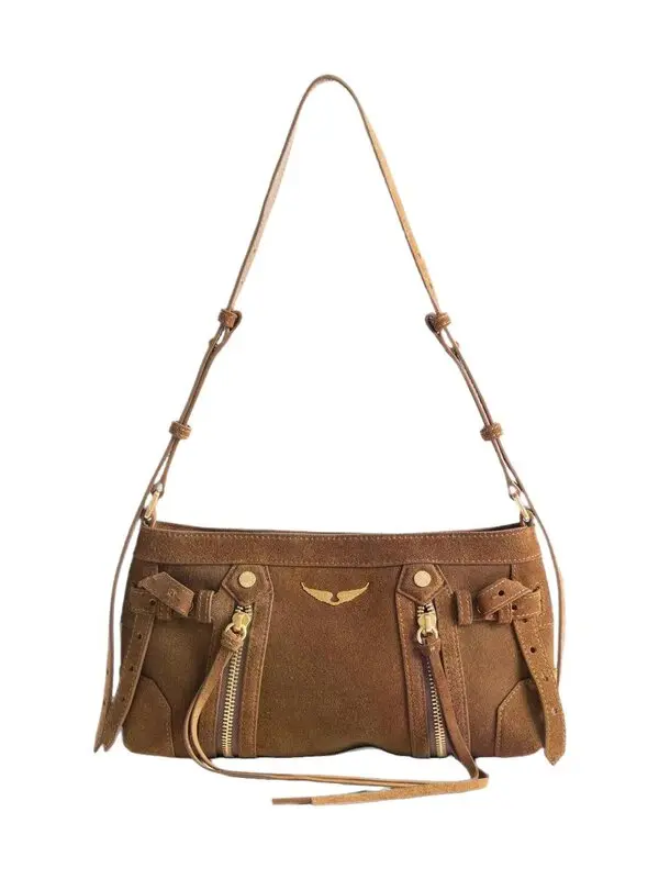 Zadig&Voltaire Madison Mini Suede Bag - Brown