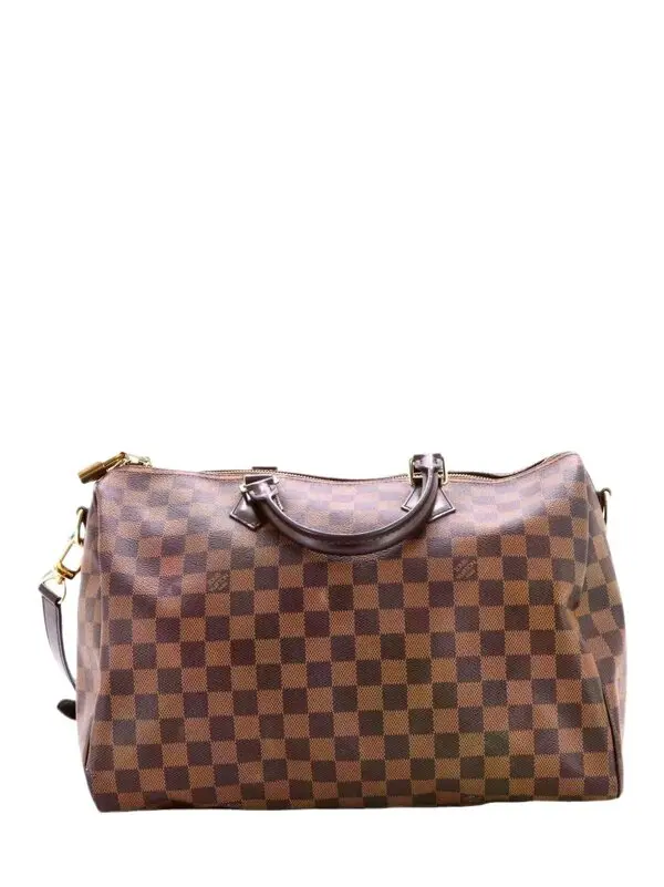 LOUIS VUITTON Speedy Bandouliere Satchel - Brown