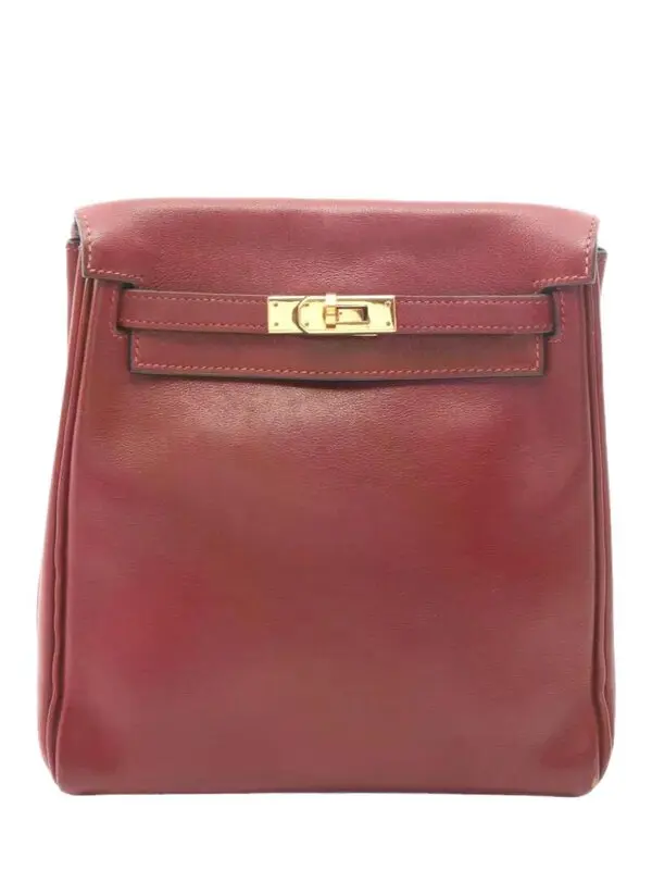 Hermès 2000s Kelly Ad Pm Backpack - Red