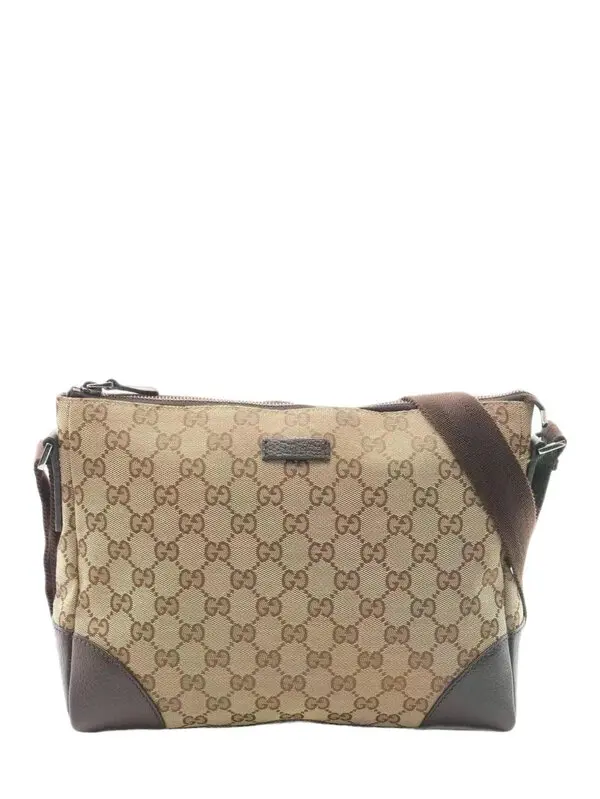 Gucci Gg Canvas Cross Body Bag - Neutrals