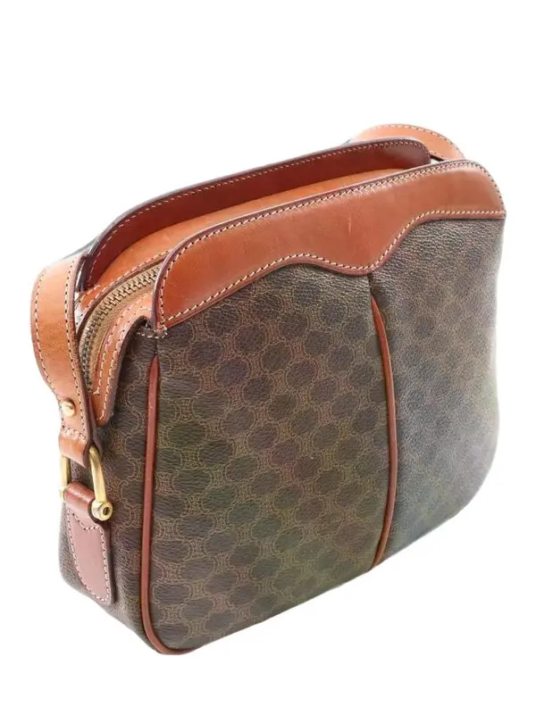 Celine Macadam Cross Body Bag - Brown
