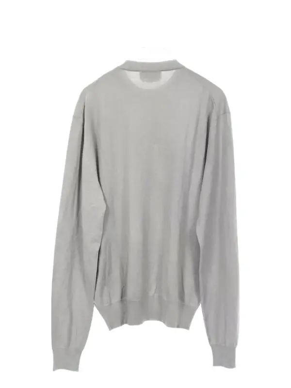 Hermès Crew Neck Long Sleeve Sweater - Grey