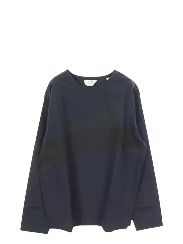 Hermès 2000s Colour-block Sweater - Blue
