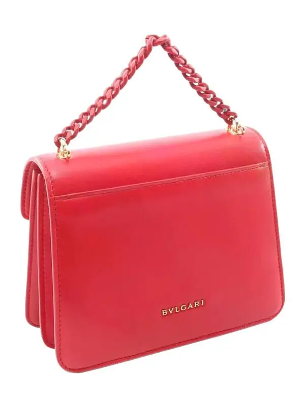 BVLGARI Serpenti Forever Mini Bag - Red