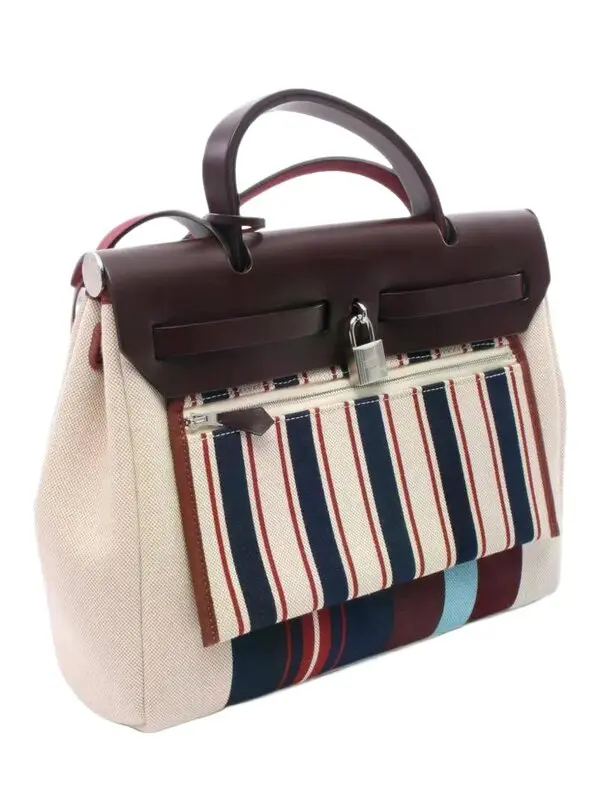 Hermès Herbag Zip Tote Bag - Neutrals