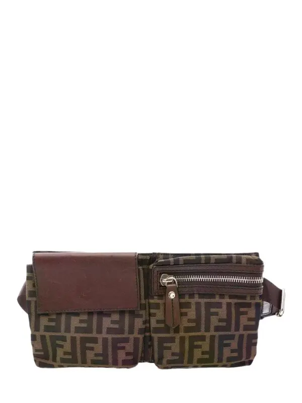 Fendi Zucca Belt Bag - Brown
