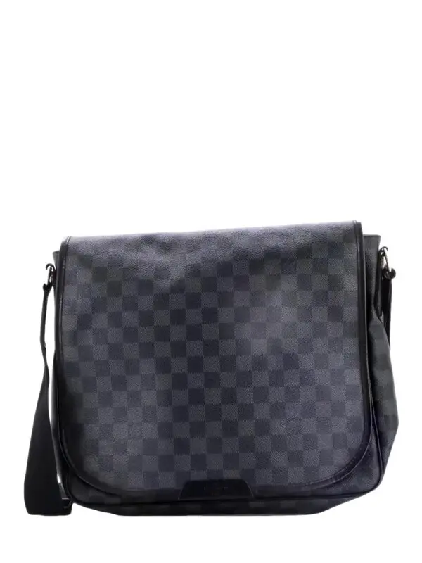 LOUIS VUITTON Daniel Messenger Bag Damier Graphite Mm - Black