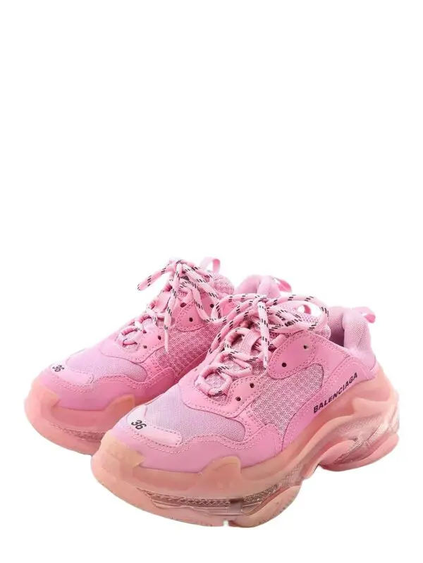 Balenciaga Triple S Mesh Sneakers - Pink