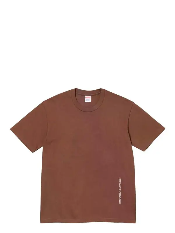 Supreme Graphic-print T-shirt - Brown