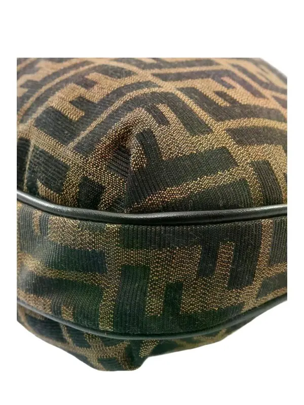 Fendi Zucca Monogram Shoulder Bag - Brown
