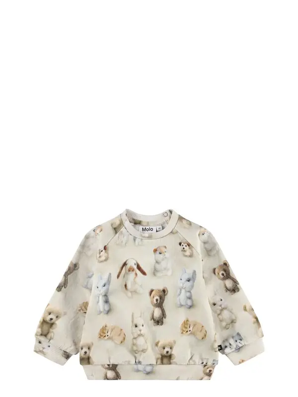 MOLO Felted Friends' Graphic Print Sweatshirt - Multi