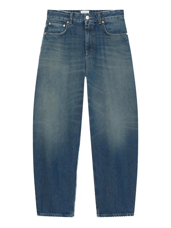 Closed High Rise Wide Leg Jeans - Blue