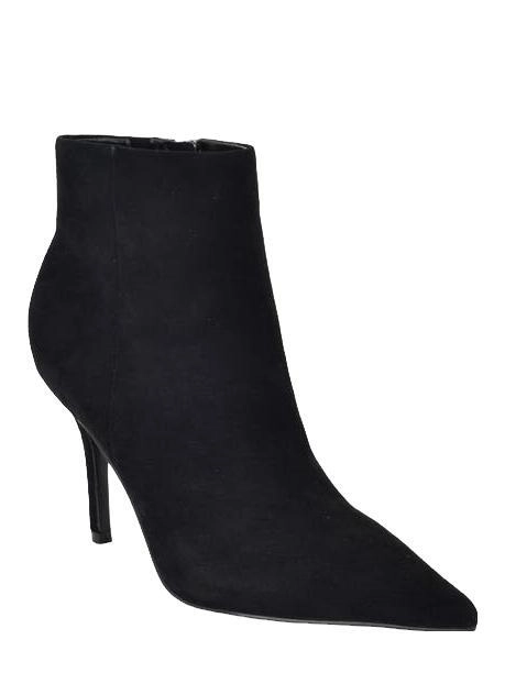 Nine West Galz Pointed Toe Stiletto Bootie - Black