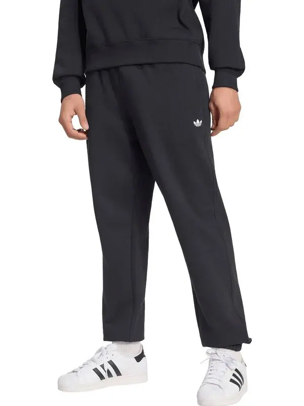 Adidas Trefoil Essentials Fleece Joggers - Black
