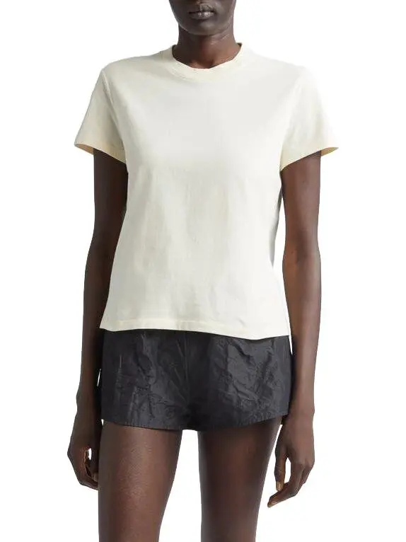 KALLMEYER Kenzie Striped Cotton T-shirt - Vanilla