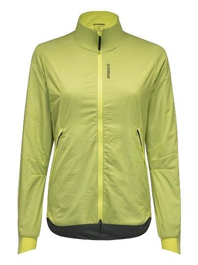 GOREWEAR Concurve Ws Insulated Jacket Lightweight Windproof Activewear - Lime Yellow