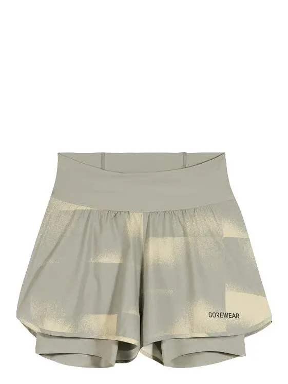 GOREWEAR Concurve 3in 2-in-1 Cloud Short - Lab Gray/tech Beige